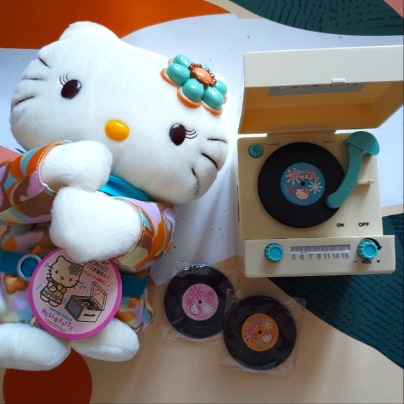 Sanrio | Other | Sanrio 200 Vtg Rare Hello Kitty Doll Plush Music Box ...